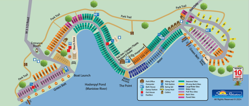 Campground Map - Northern Exposure, Inc.